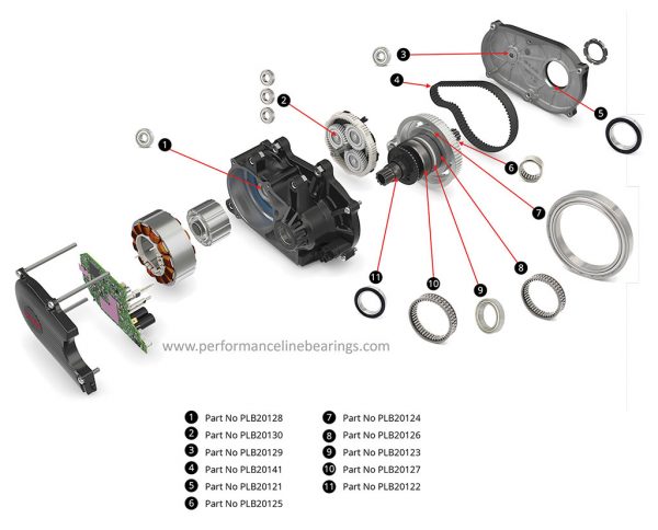 eBike Motor Centre (Performance Line Bearings) - Brose ‘S’ Mag Bearing ...
