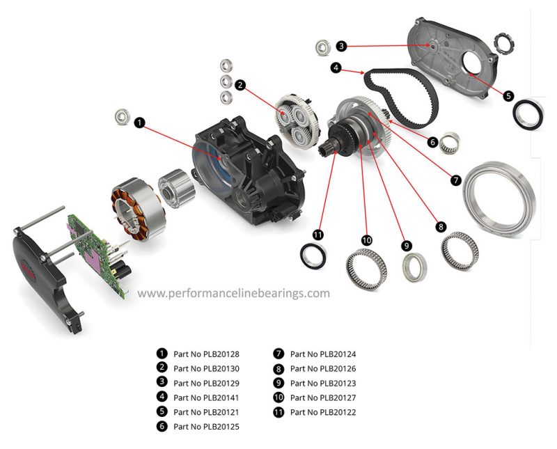 eBike Motor Centre (Performance Line Bearings) - Brose ‘S’ Mag Bearing ...